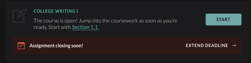 Requesting an Extension – Outlier.org